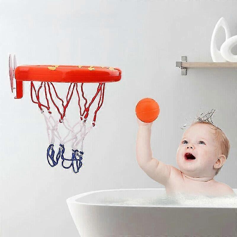 Baby Bath Toys Kids Mini Basketball Hoop And 3 Basketballs Water Fun ...