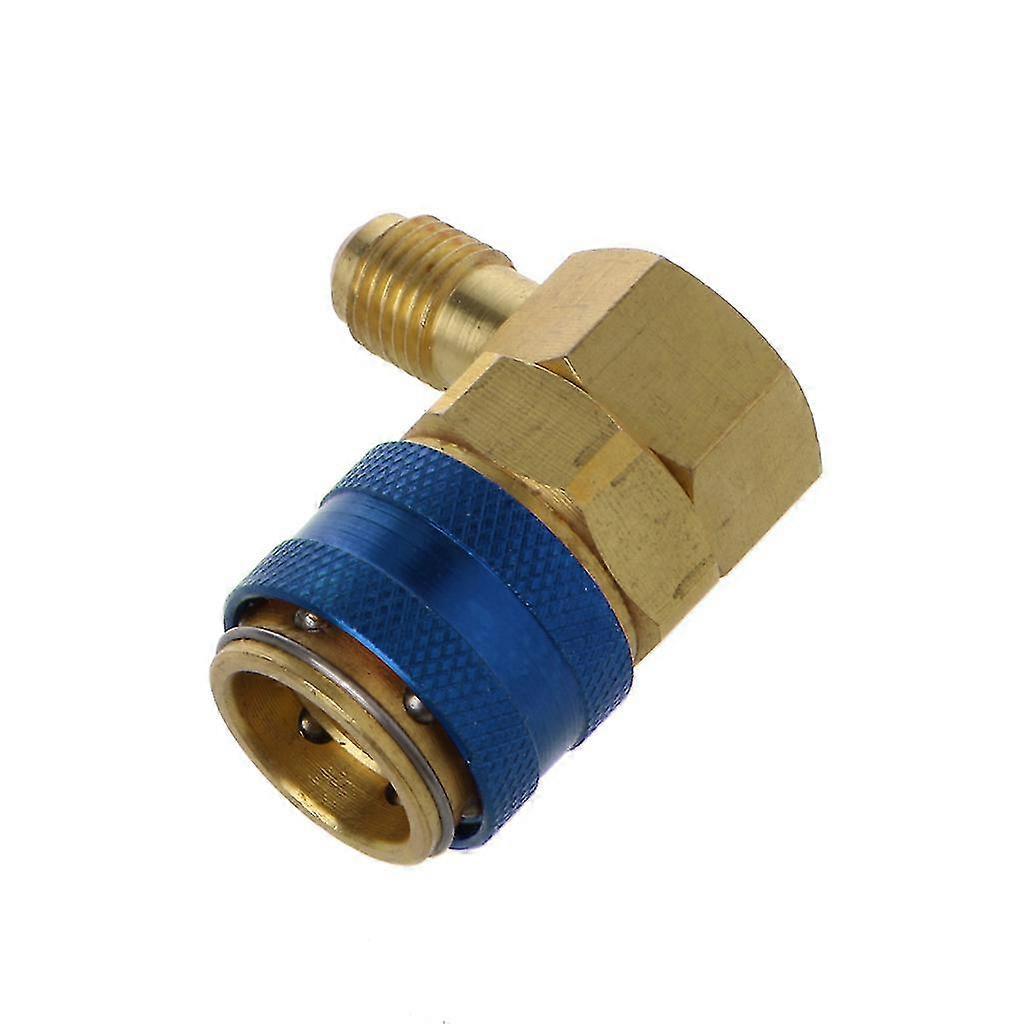 Ac R134a Quick Connector Adapter Coupler Auto A/c Manifold Gauge Low ...