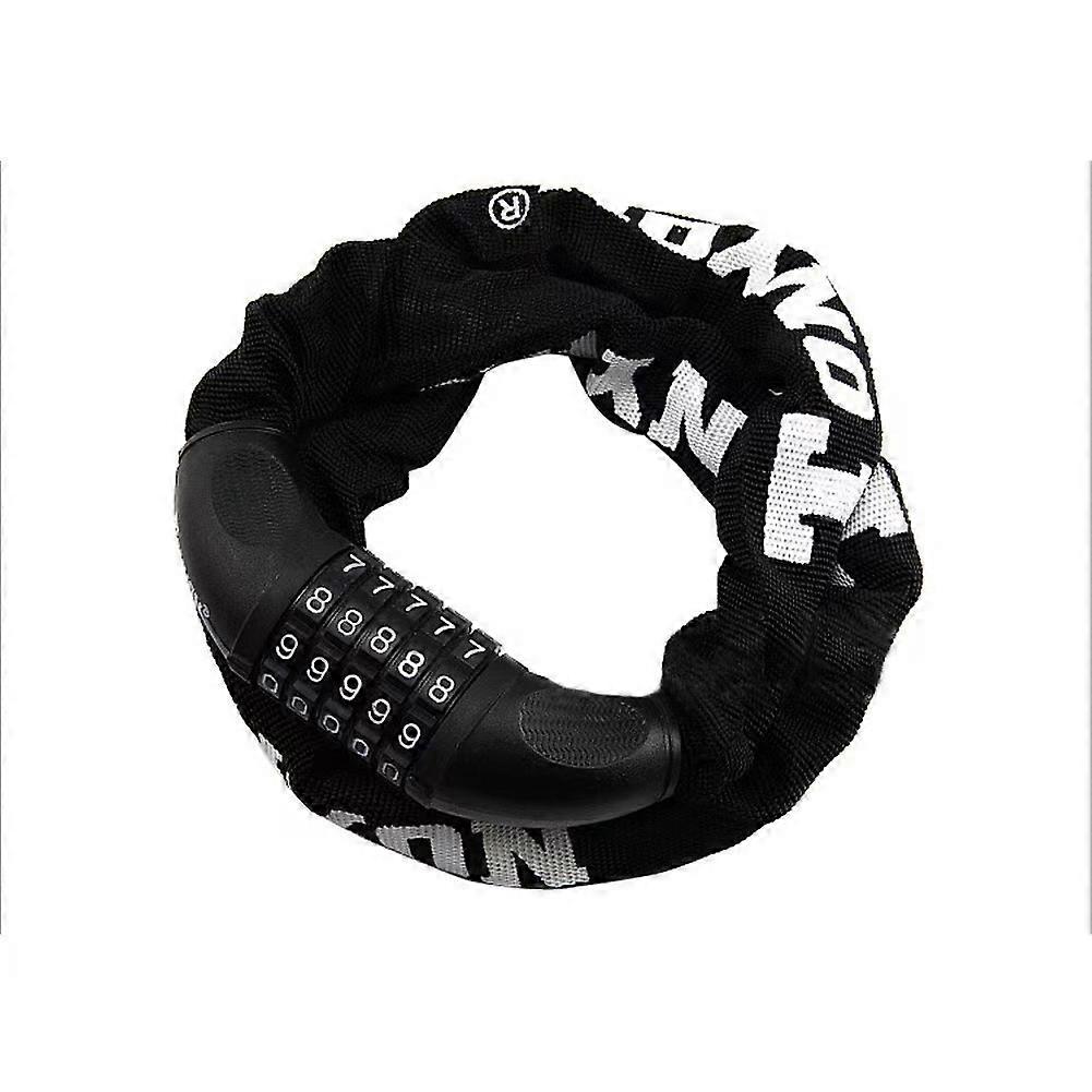 1 Bike Locks Heavy Duty/Bicycle Chain/Cycling Lock 5-Digits Codes ...
