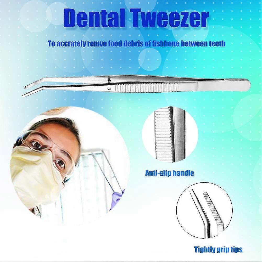 Dental Hygiene Tool Set Stainless Steel Dental Pick and Tweezers, Gum ...