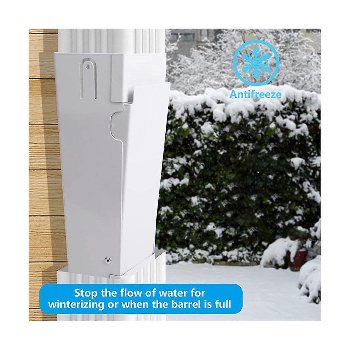 Rain Barrel Diverter Catching Collector System,Stainless Steel Raindrop ...