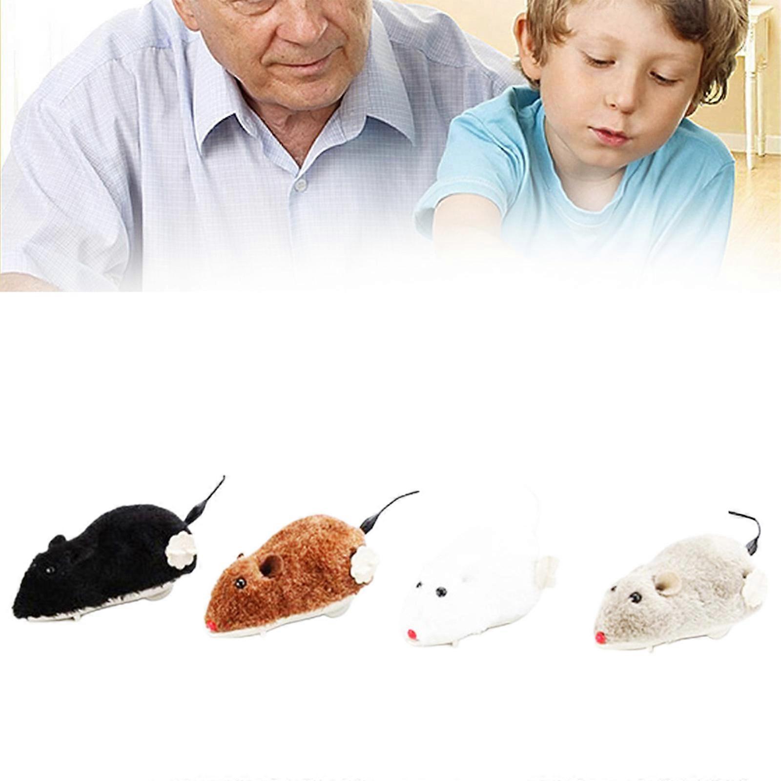 Wind Up Racing Mice,Realistic Looking Mice,Care Free Pet, 5.31 Inches ...