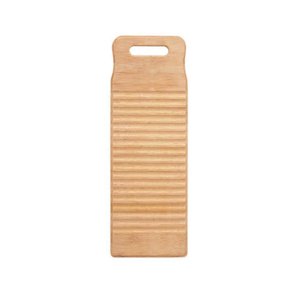 Bamboo Wood Washing Washboard Non-slip Home Washing Scrubbing Board ...