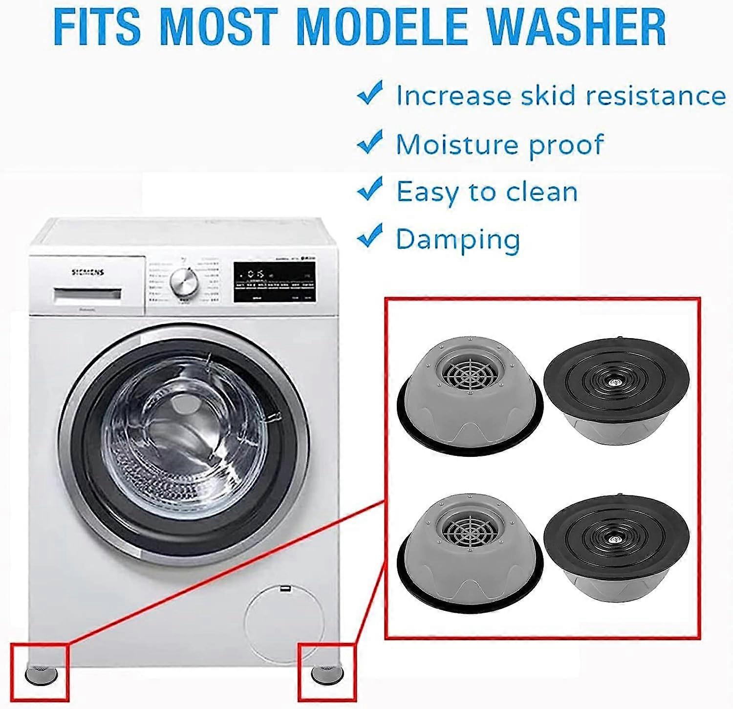 Pieces Washing Machine Anti-Vibration Pad, Washing Machine Anti ...