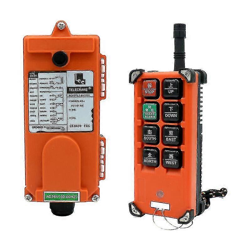 Industrial remote control switch F21e1b DC12-72v for hoist crane ...