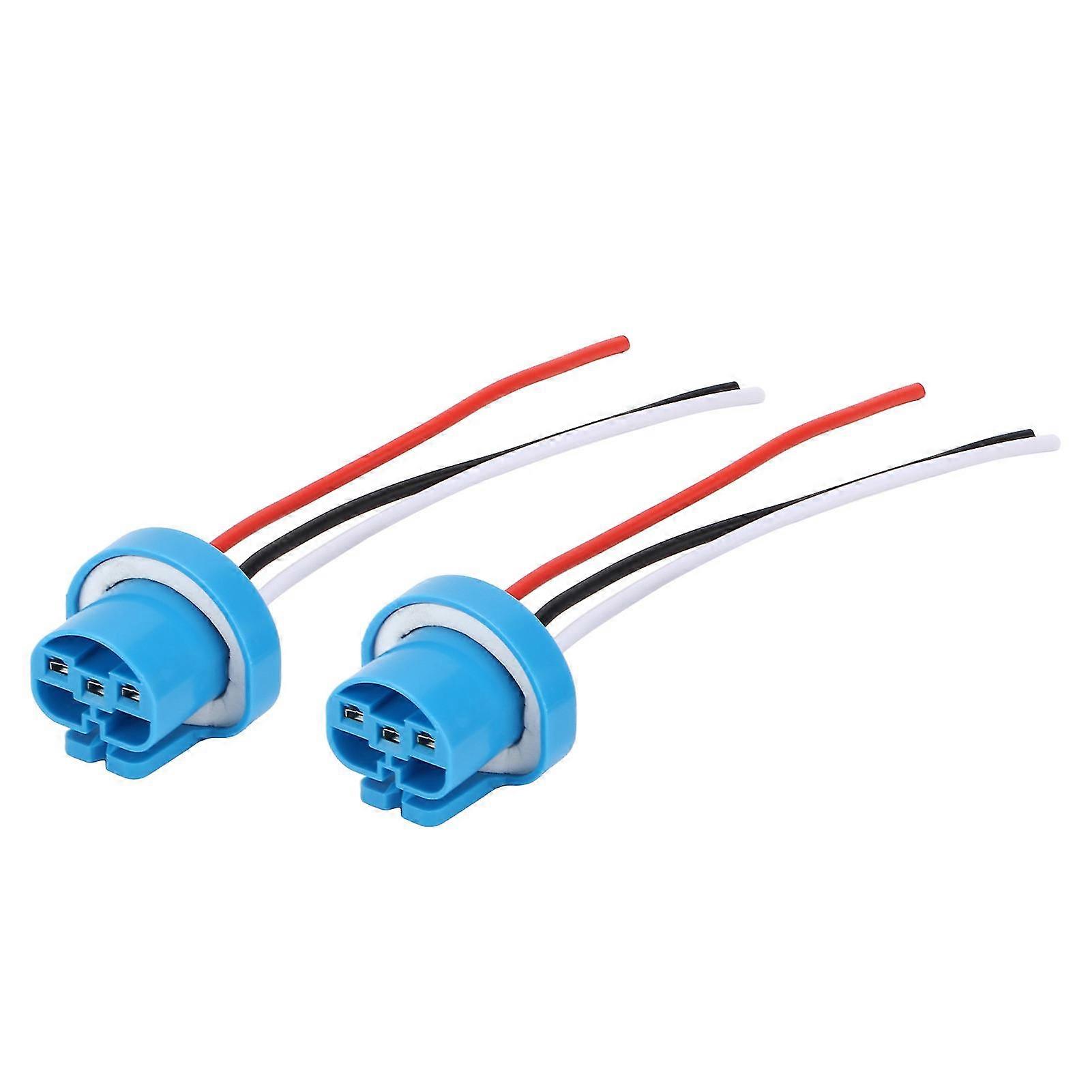 9007 Female Socket Harness for 9004 HB1 HB5 Bulbs - Universal 12V/24V ...