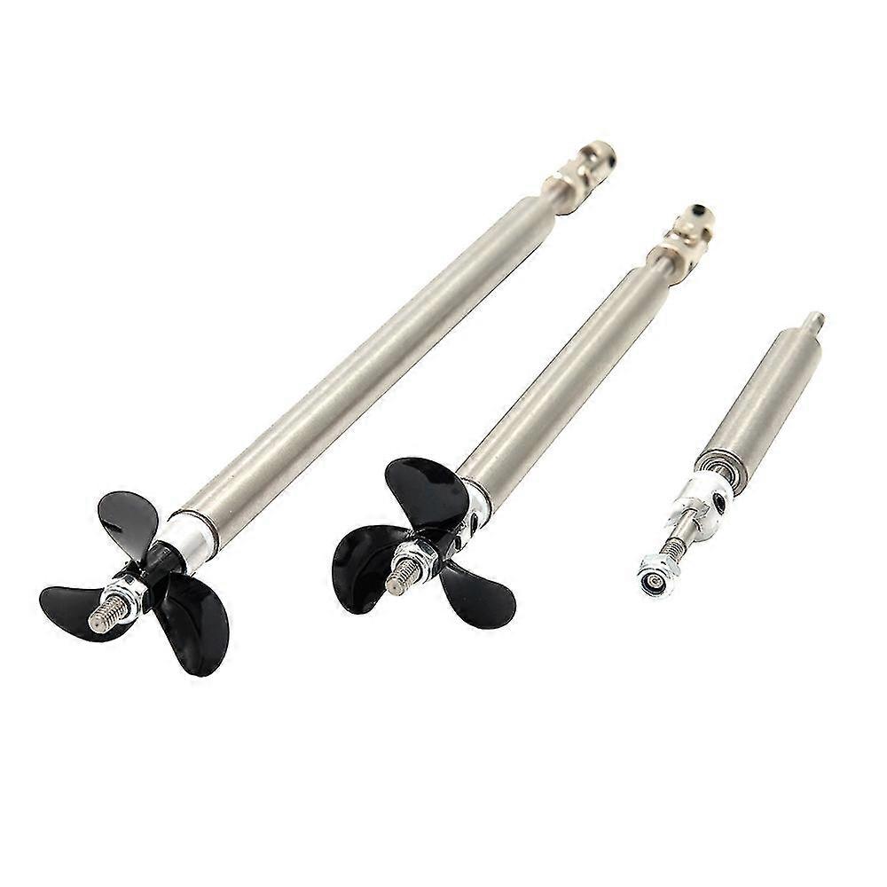 Rc Boat 4mm Boat Shaft Stainless Steel Drive Shaft Three Blades Screw ...