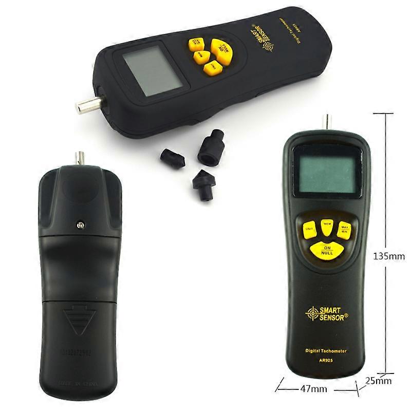 Smart Sensor AR925 LCD Display Contact Tachometer | Fruugo UK