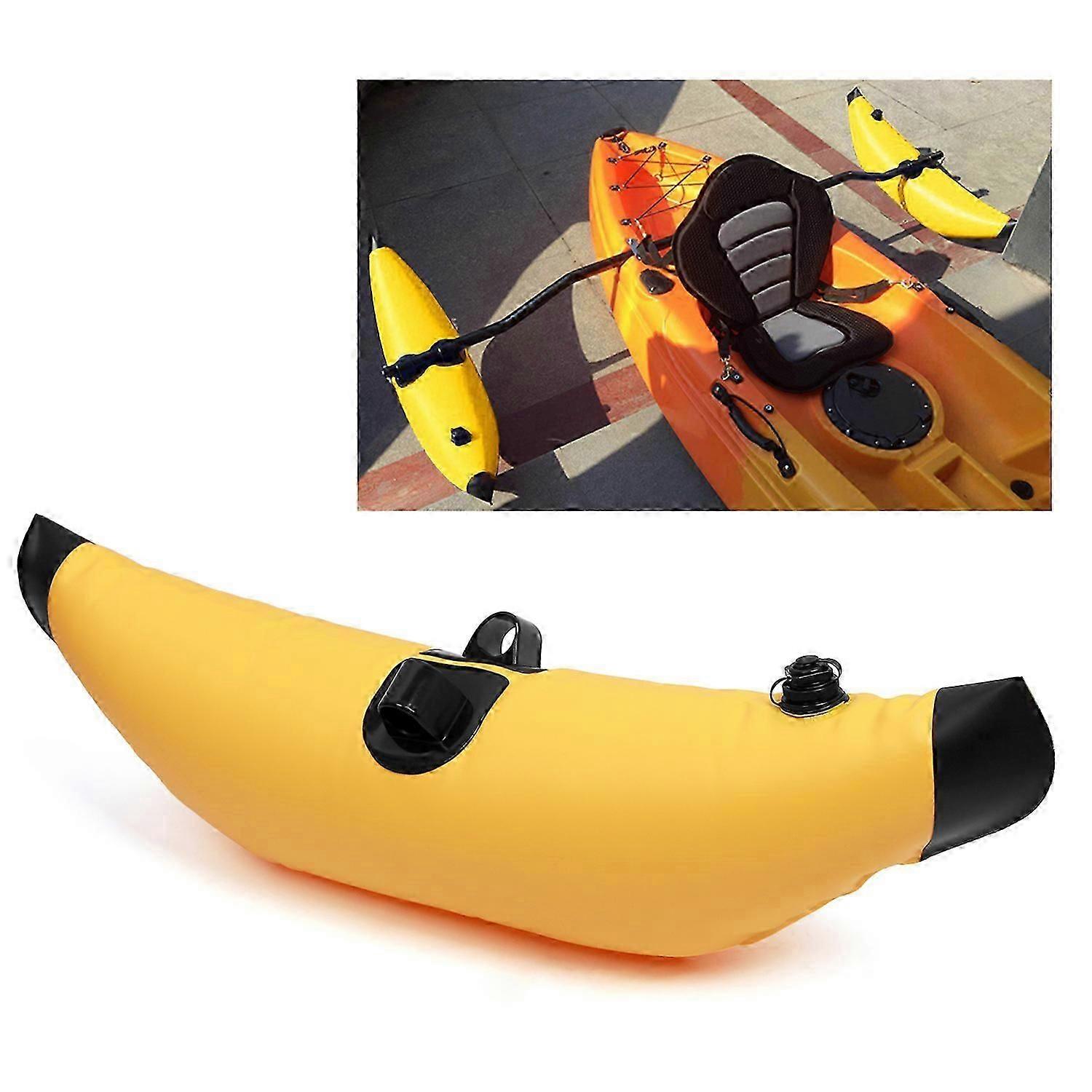 Kayak PVC Inflatable Outrigger Float with Sidekick Arms Rod Kayak Boat ...