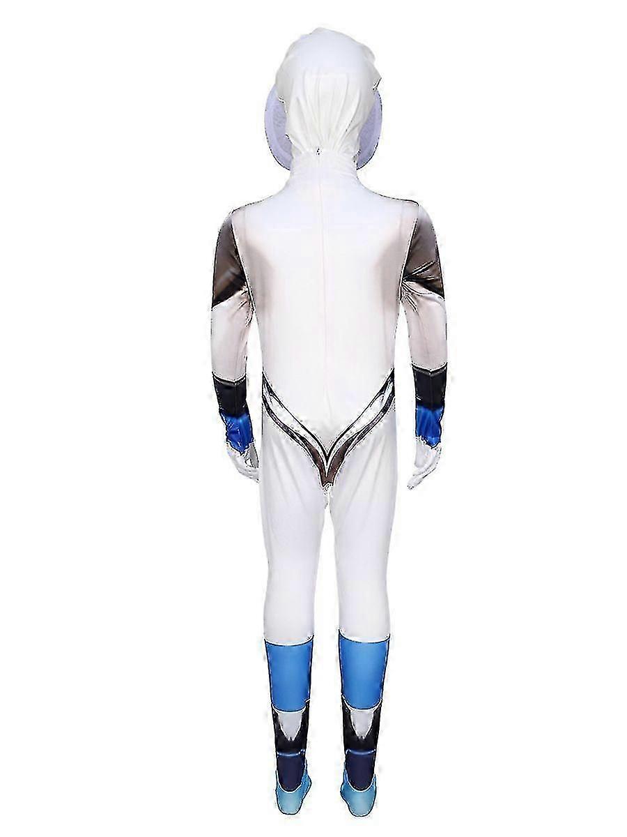 Astro Bot Cosplay Costume Jumpsuit Party Fancy Dress Bodysuit for Men ...