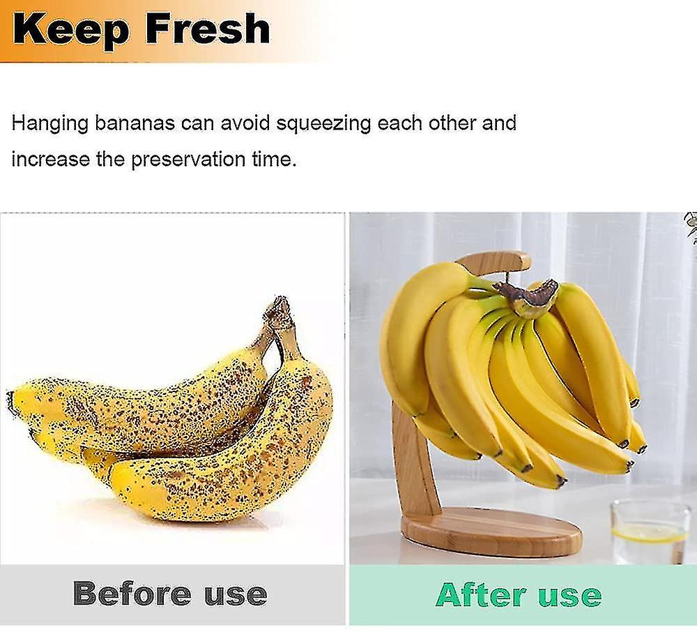 Banana Holder Stand - Newest Patented Modern Banana Tree Hanger With ...