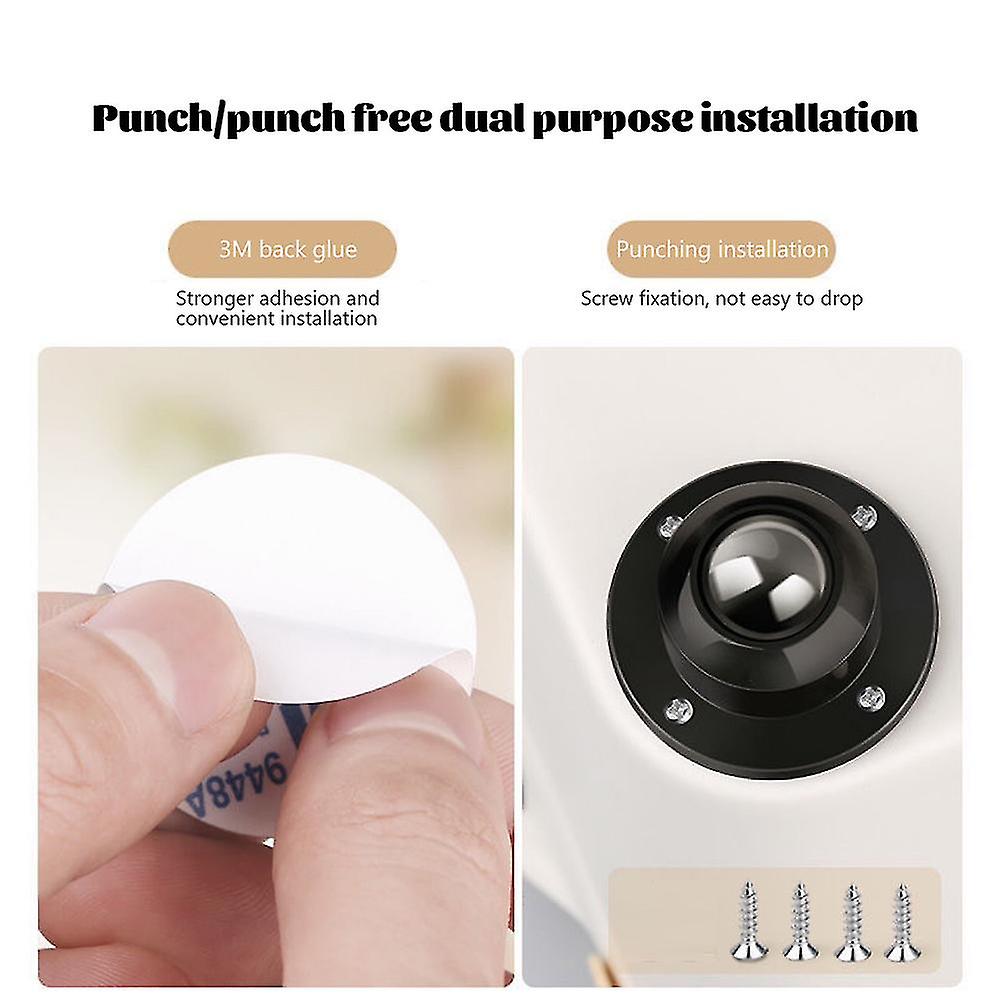 Furniture Castor Steel Ball Rotate Castor 360 Mini Swivel Castor Self ...