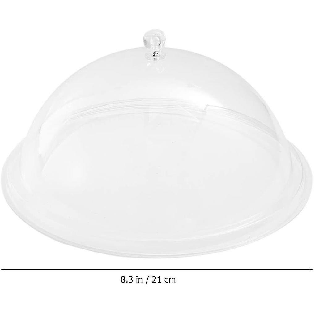 Round Food Meal Cover, Drop-resistant Transparent Food Cover, Bread And ...