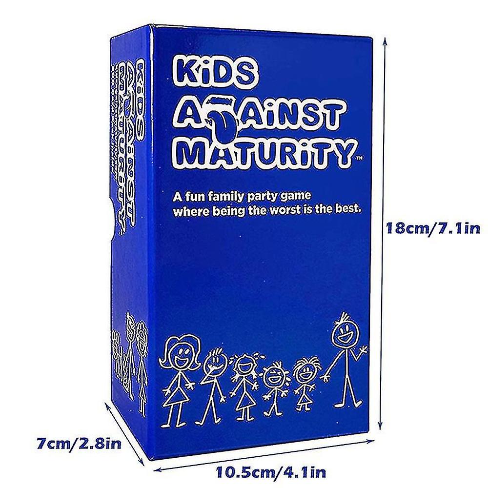Kids Against Maturity Card Game For Kids And Families Super Fun ...