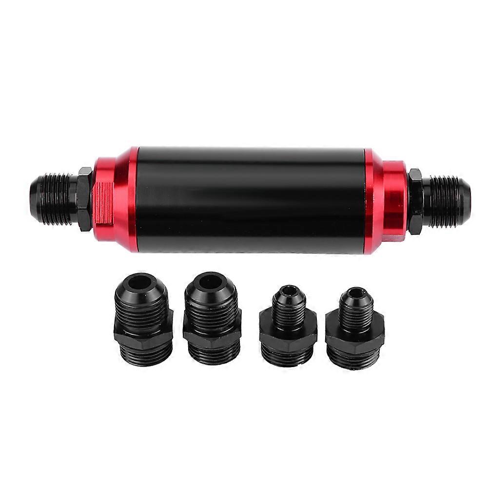 High Flow Fuel Turbo Inline Filter, Universal AN6/AN8/AN10 Swirl Pump ...