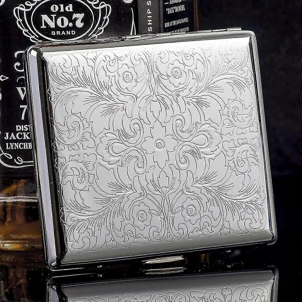 Cigarette Case: Noble Cigarette Case Made Of Stainless Steel | Fruugo UK