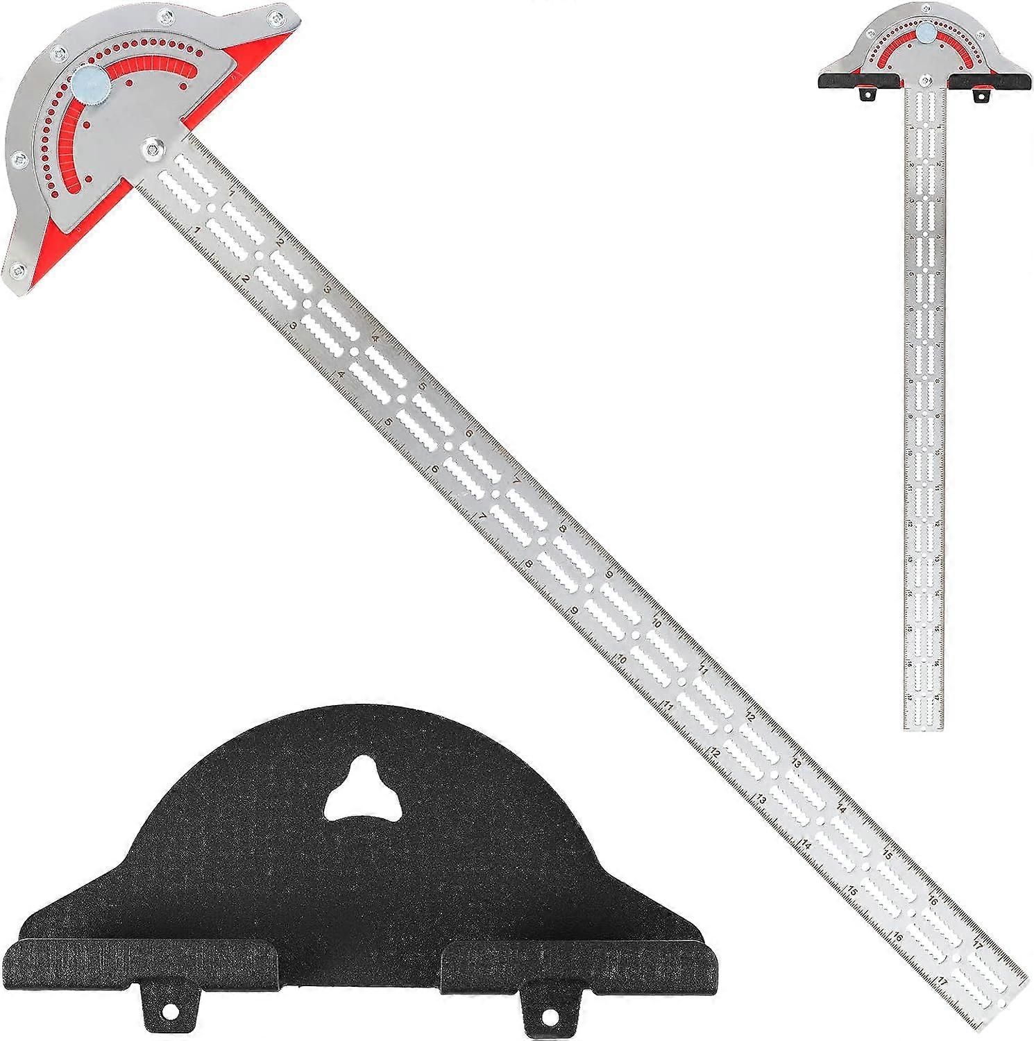 Woodworkers Edge Rule 0-70 Adjustable Protractor Stainless Steel ...