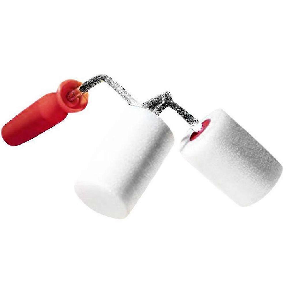 Mini Double-roller Brush Roller Brush Right Angle Brush Paint Spindle ...