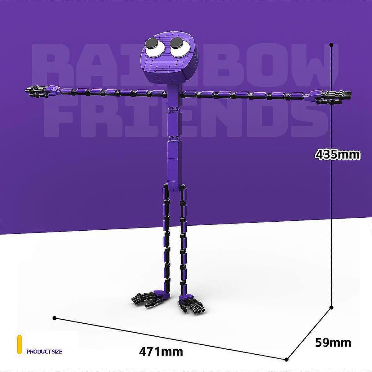 Rainbow Friends Building Blocks Toy Rainbow Friends Figures Building ...