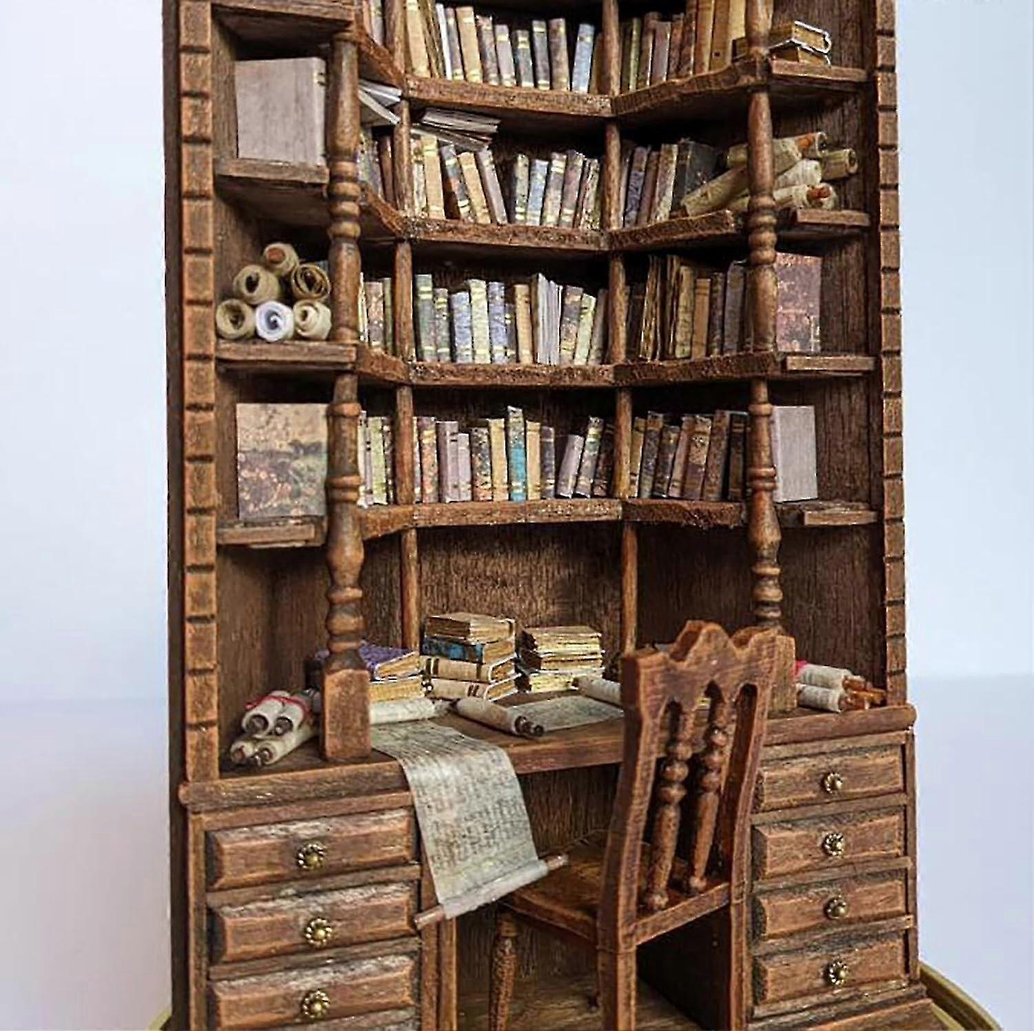 The Bay Library,miniature Gothic Bookshelf, Portable And Stylish ...