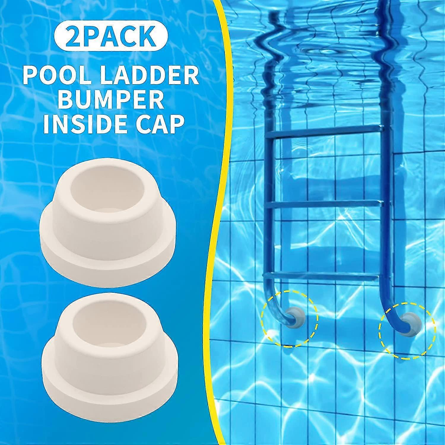 2-pack Pool Ladder Rubber Bumpers,inground Pool Ladder Plug For ...