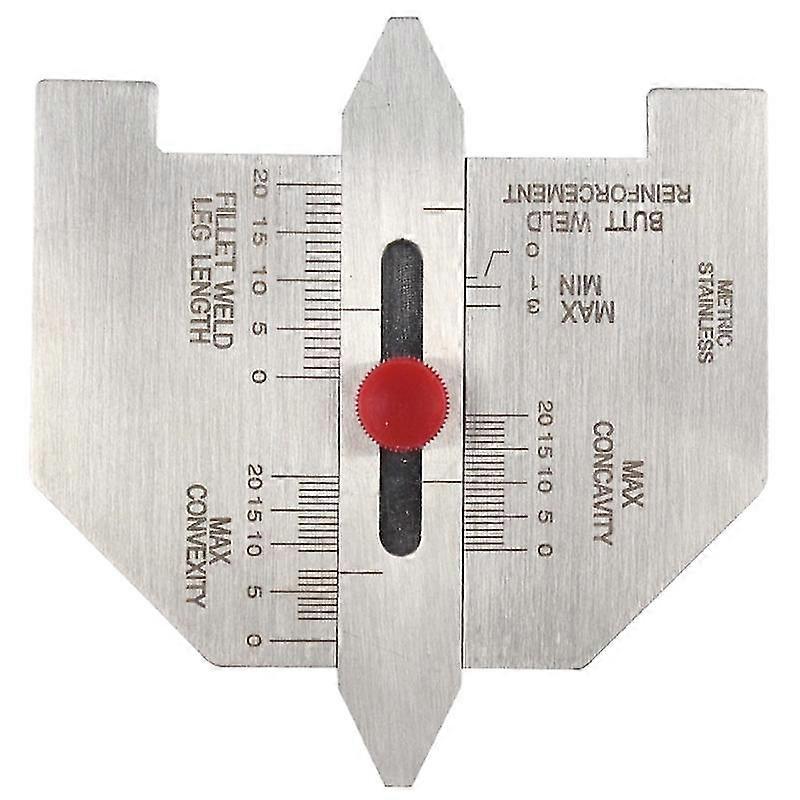 6Pcs Welding Gauge Weld Inspection Gauge Weld Seam / Round Corner ...