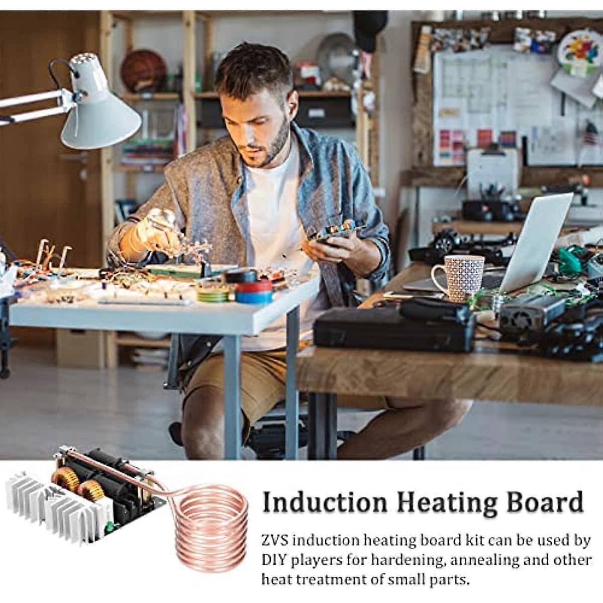 Low Voltage Heating Module Geevorks 1000W ZVS Low Voltage Induction Heating Board Module Flyback ...