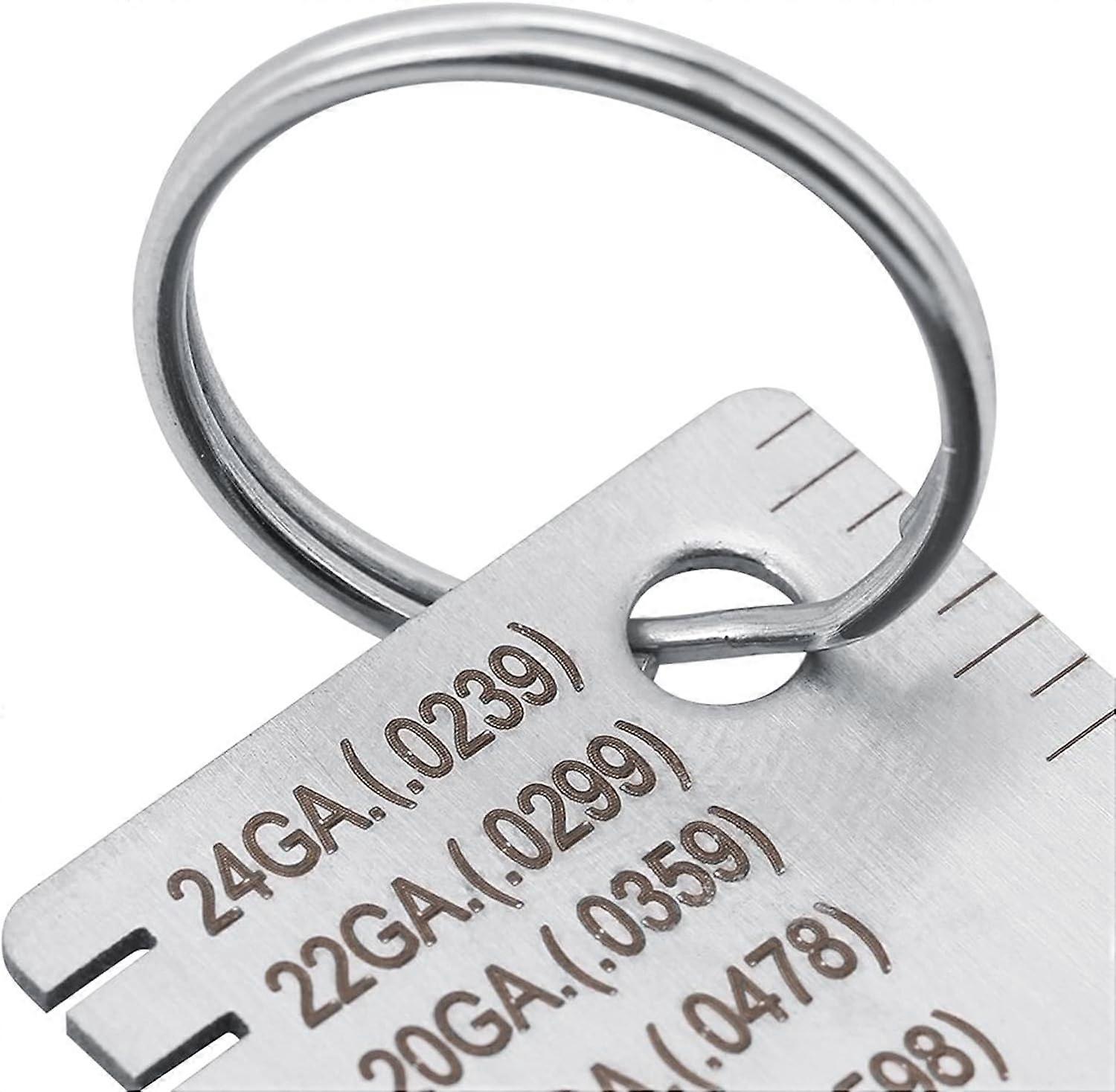 1pcs Welding Thickness Gauge, Wire Gauge Measuring Tool Easy to Carry ...