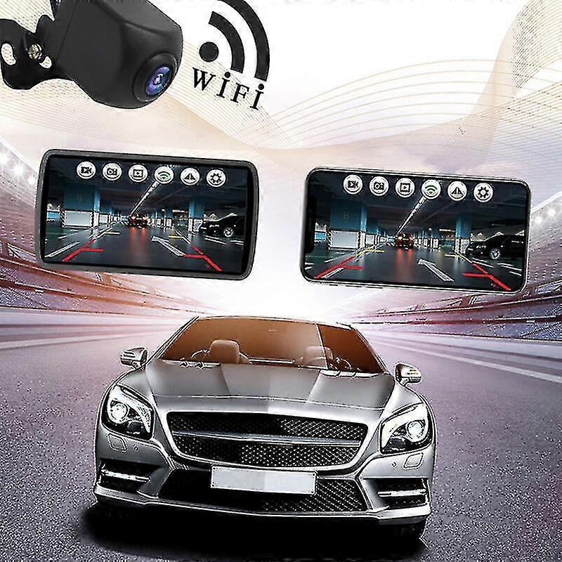 HD WIFI Wireless Rear View Camera Car Vehicle Backup Camera WiFi Night ...