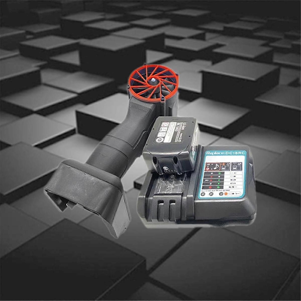 Turbo Jet Fan Wireless Brushless Portable Handheld Turbo Fan 3D Printed ...