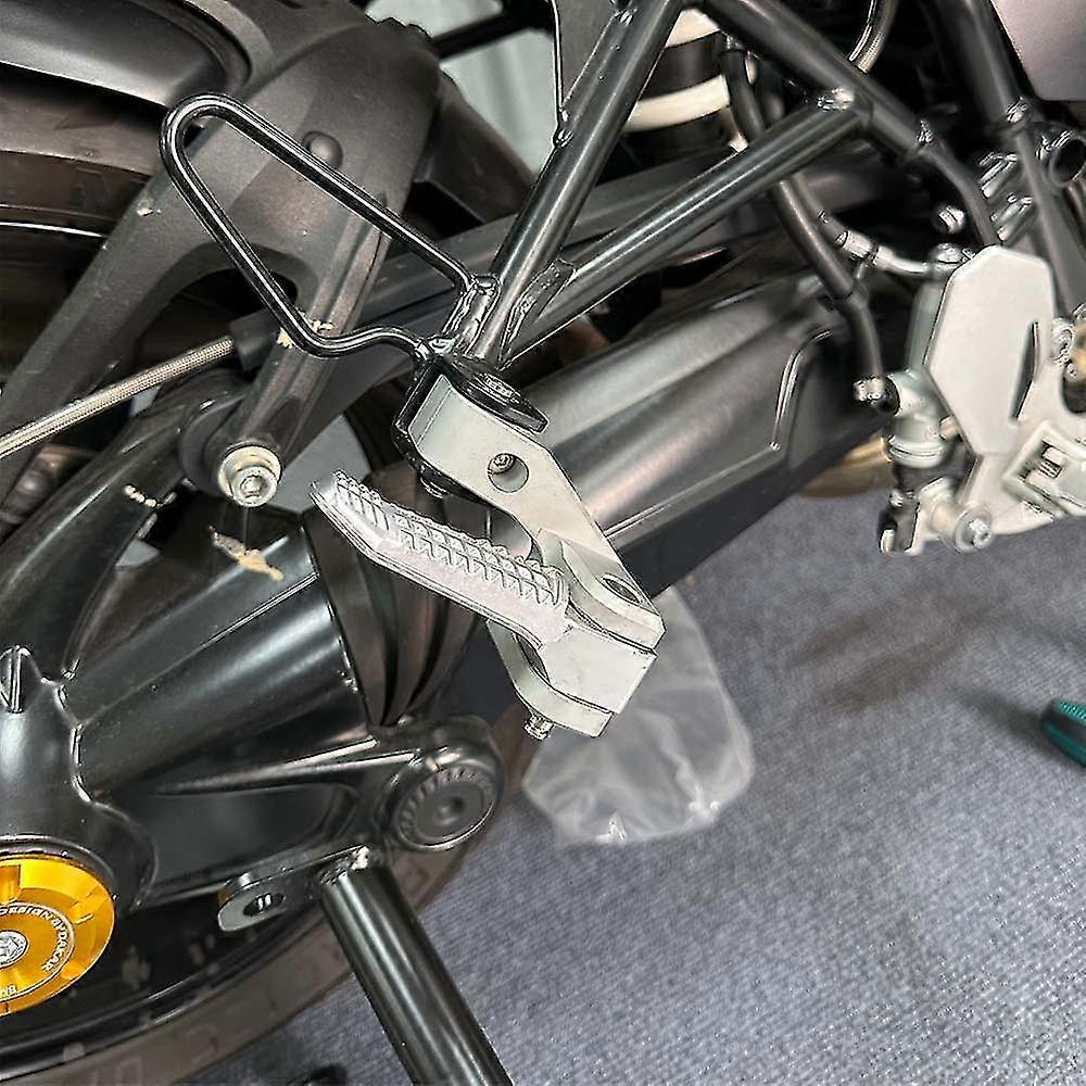 New Rninet Foot Peg Motorcycle Passenger Footpeg Lowering Kit Silver ...