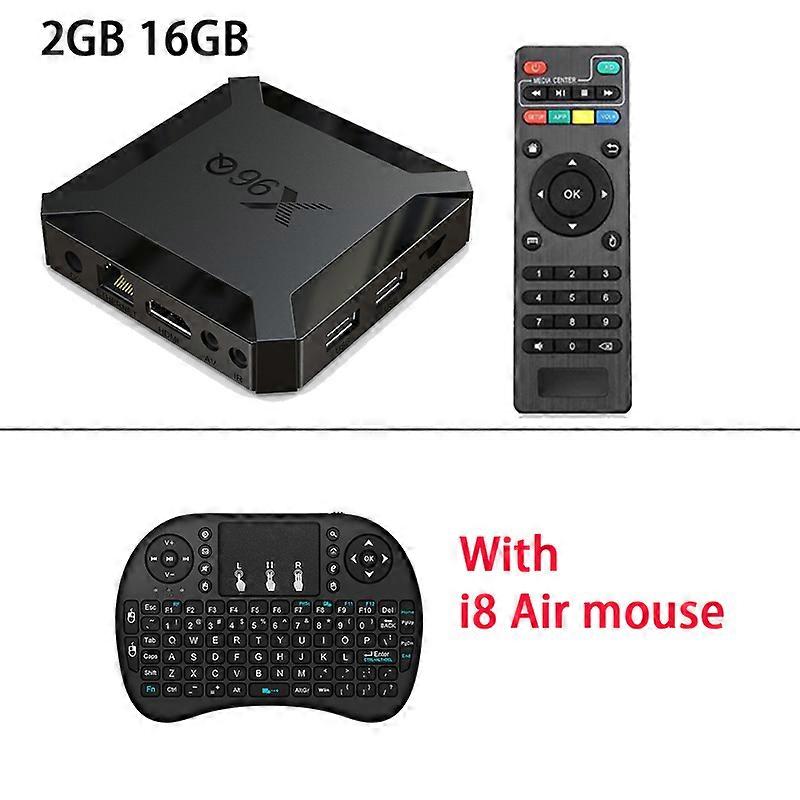X96Q Smart TV Box Android 10 Allwinner H313 2.4G Wifi 3D Google 2G16G ...