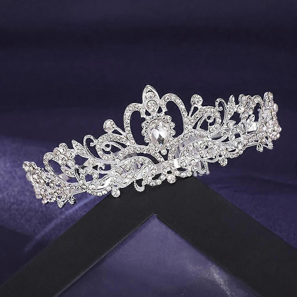 Tiaras Crown, Crystal AB Rhinestones Tiaras and Crowns for Women ...