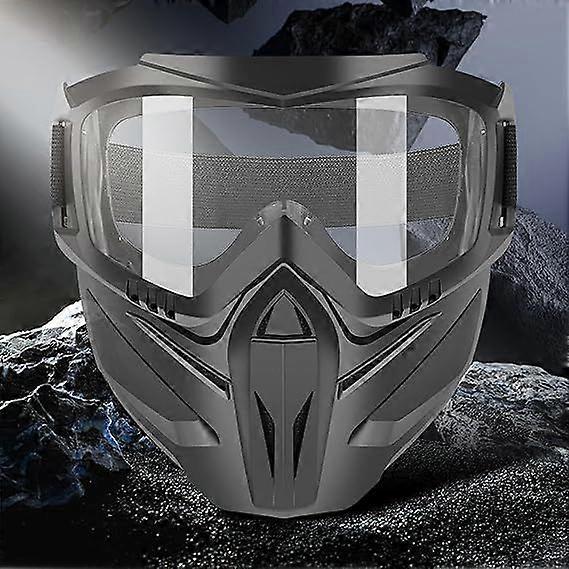 Goggles Mask - Cycling Goggles - Motorcycle Goggles with Face Shield ...
