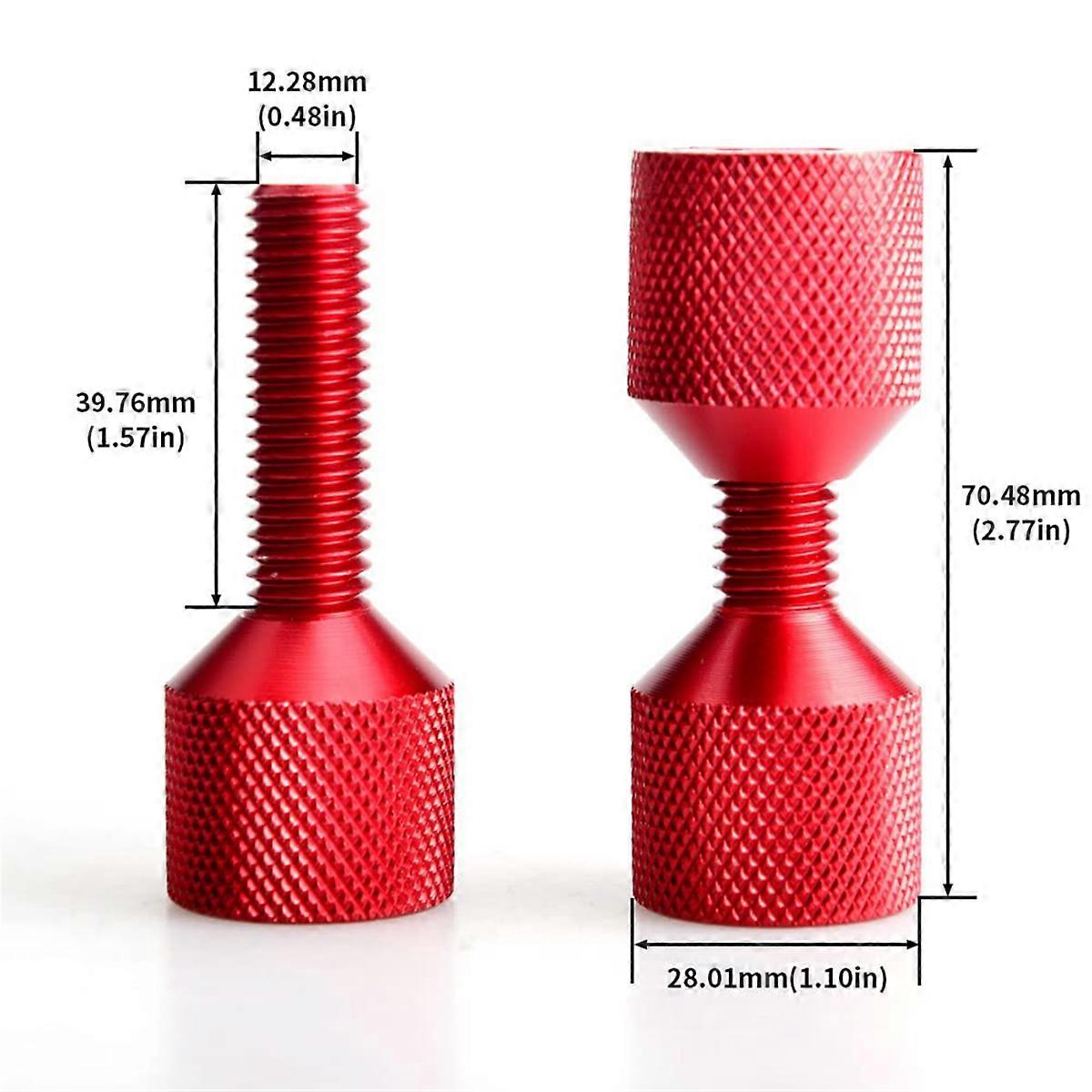 1-1/8Inch Two Hole Pins 6061 Aluminum Light-Weight Construction 2 Hole ...