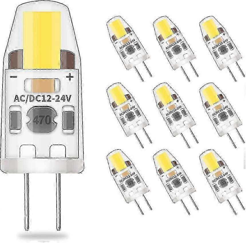 Led G4 Dimmable Cool White Light Bulbs, 2w Equivalent 20w Halogen Lamp, 200lm No Flicker Energy ...