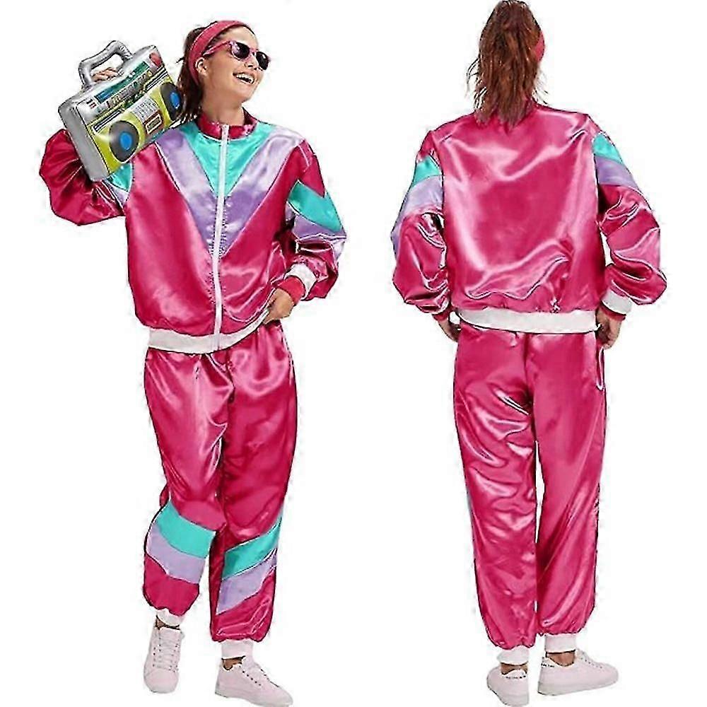 80s 90s Tracksuit For Men Women Retro Hip Hop Outfit Track Suit ...