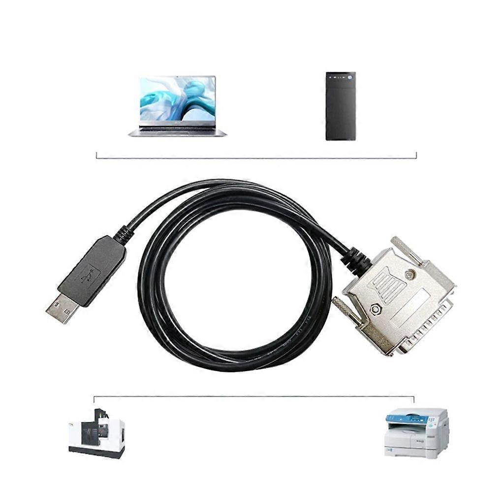 USB To DB25 male RS232 Conversion Cable Fast Speed USB-DB25-MALE ...