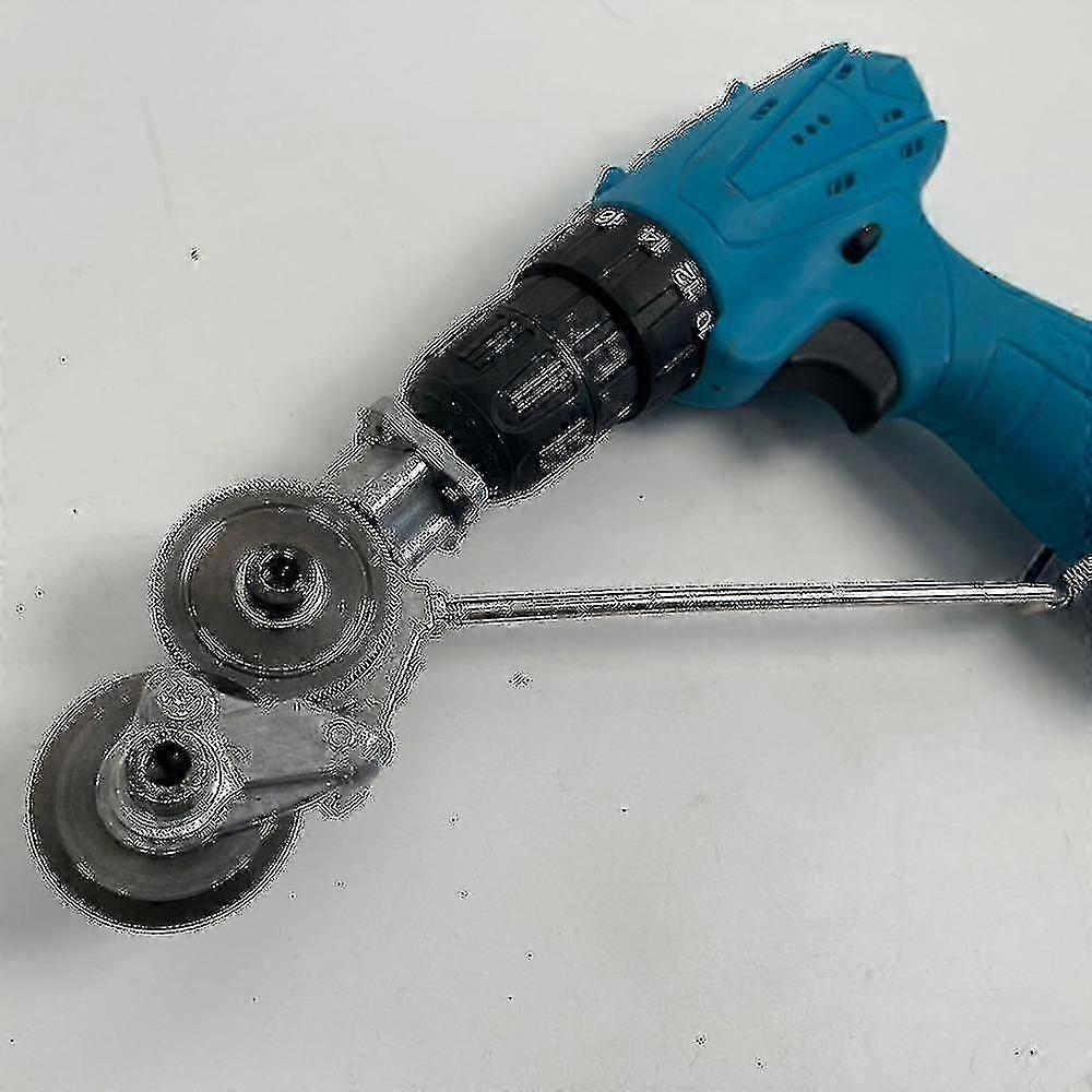 Electric Drill Plate Cutter Double Hea Sheet Metal Nibbler Cutter ...