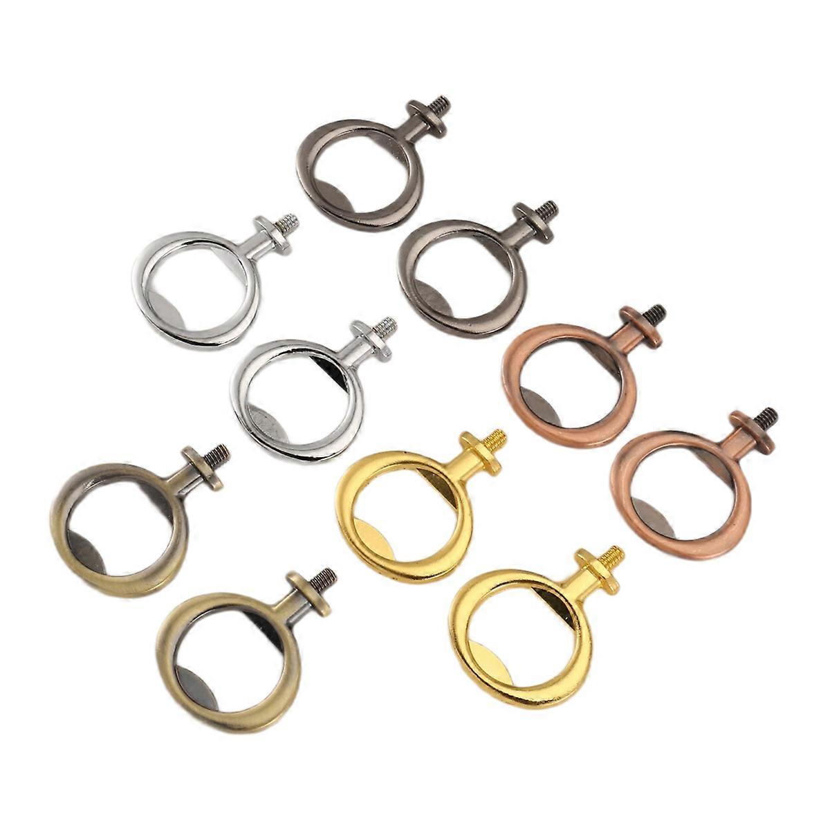 10 Pieces Bottle Opener Inserts Kit Bottle Opener Hardware Insert Beer ...