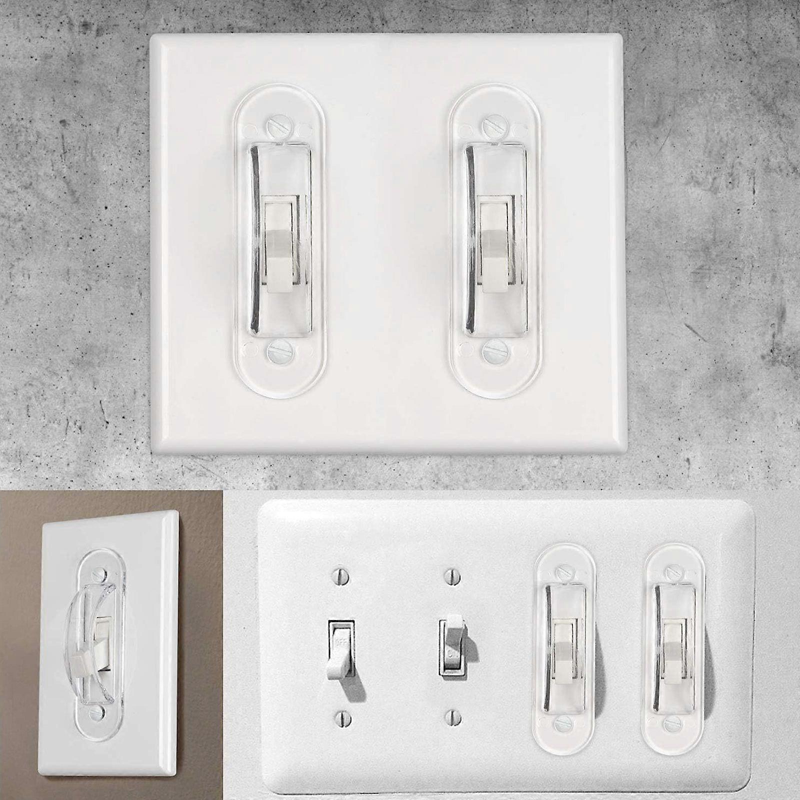 Multipurpose Childproof Light Switches Cover Guards Lock Toggles Styles ...