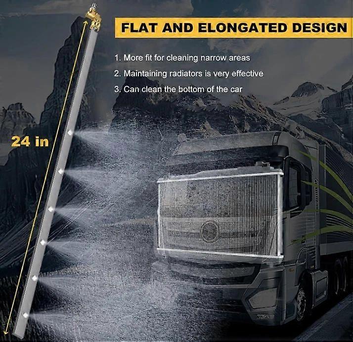 Portable Radiator Cleaning Wand,Power Washer Wand Quick Washer Tool ...