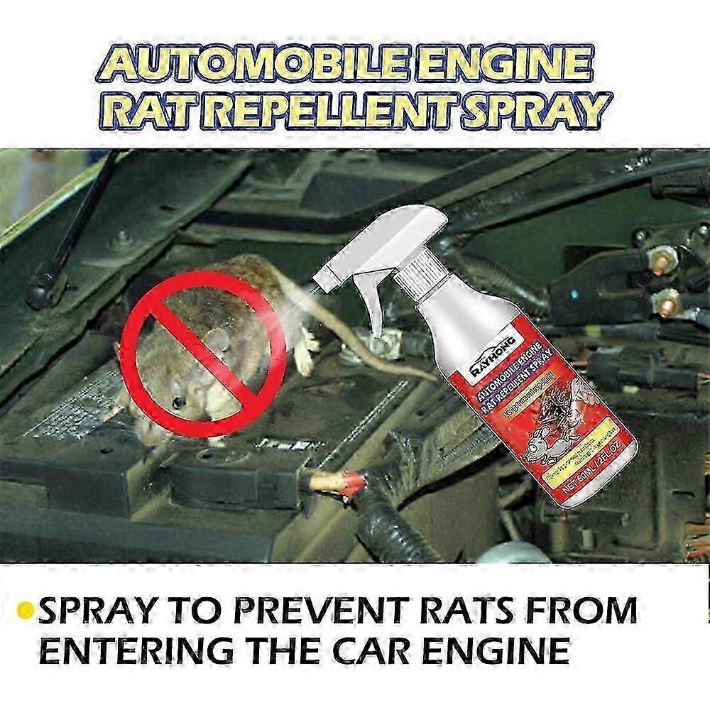 3x Peppermint Oil for Rats and Car Engines, Rat Prevention Spray, Home ...