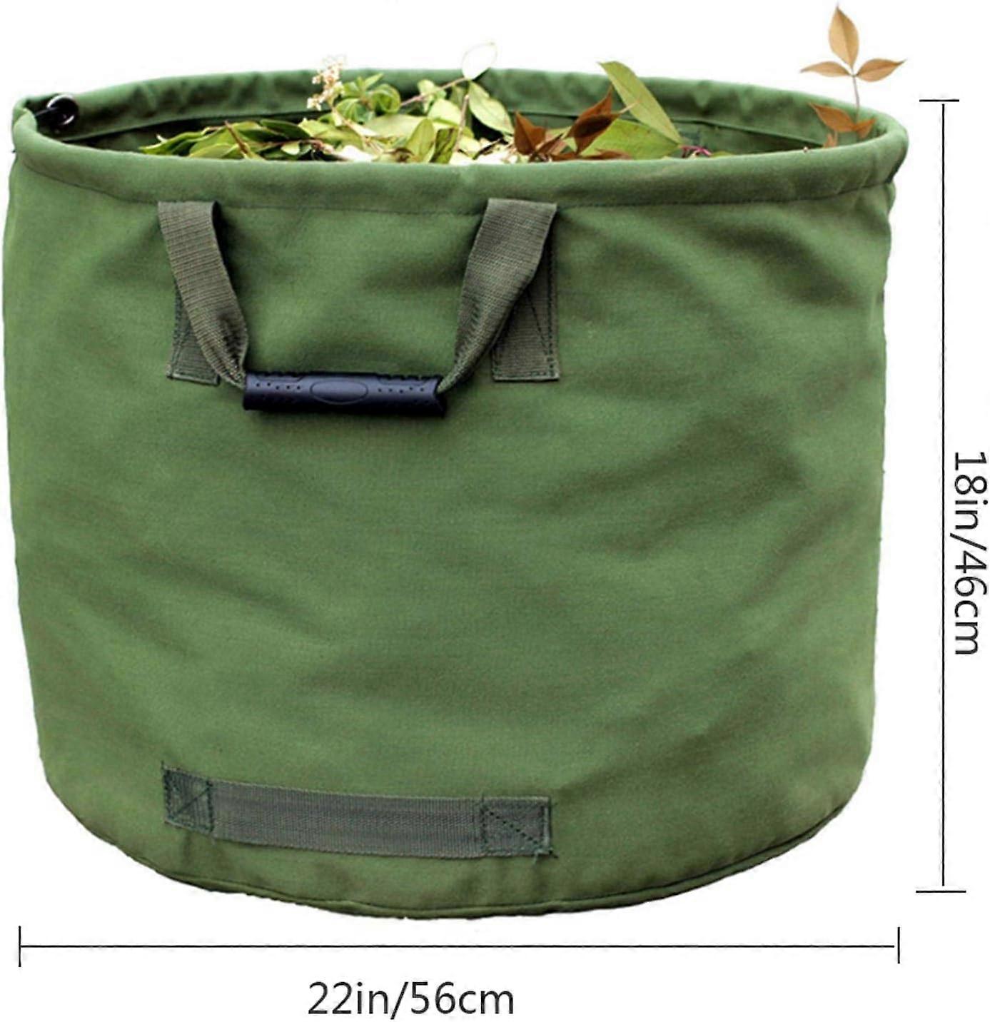 Garden Garbage Bags, Sturdy Self-Standing Garden Bags, Reusable ...