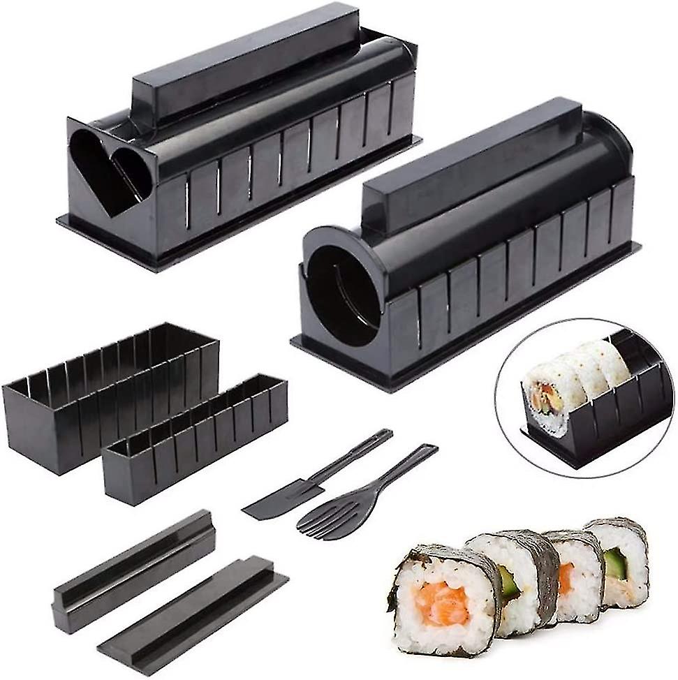Sushi Maker Kit 10 Pieces Complete Sushi Making Kit Diy Sushi Set For ...