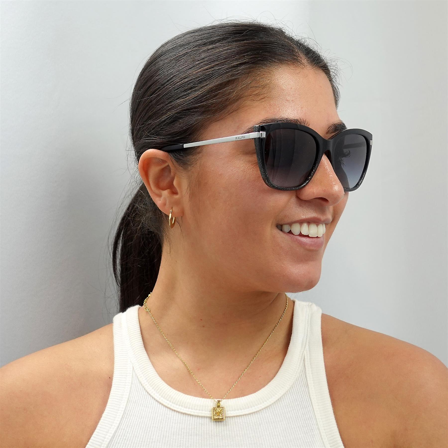 Ralph By Ralph Lauren Sunglasses Ra5267 58418g Shiny Gradient Black 5134