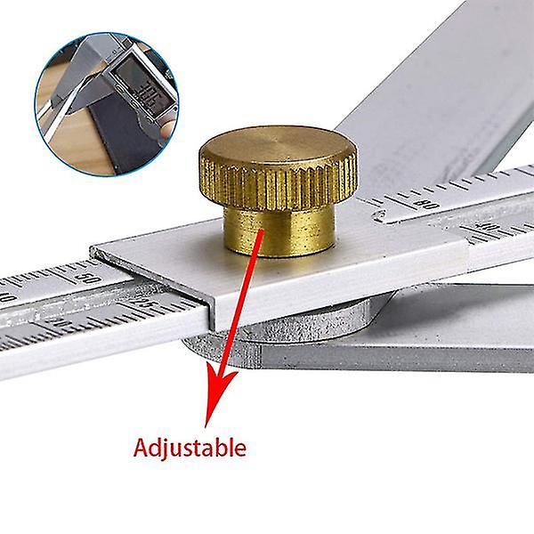 Zk-bevel And Protractor, Bevel Measuring Ruler Woodworking Multi-angle ...