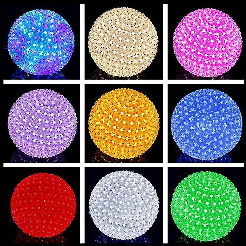 Led Cherry Blossom Ball Lamp Decorative Lamp Flower Ball Hanging Light ...