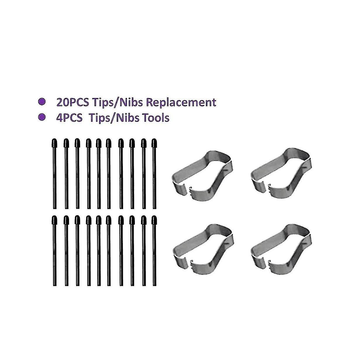 (20 Pack) Marker Pen Tips/nibs For Remarkable 2 Stylus Pen Replacement ...