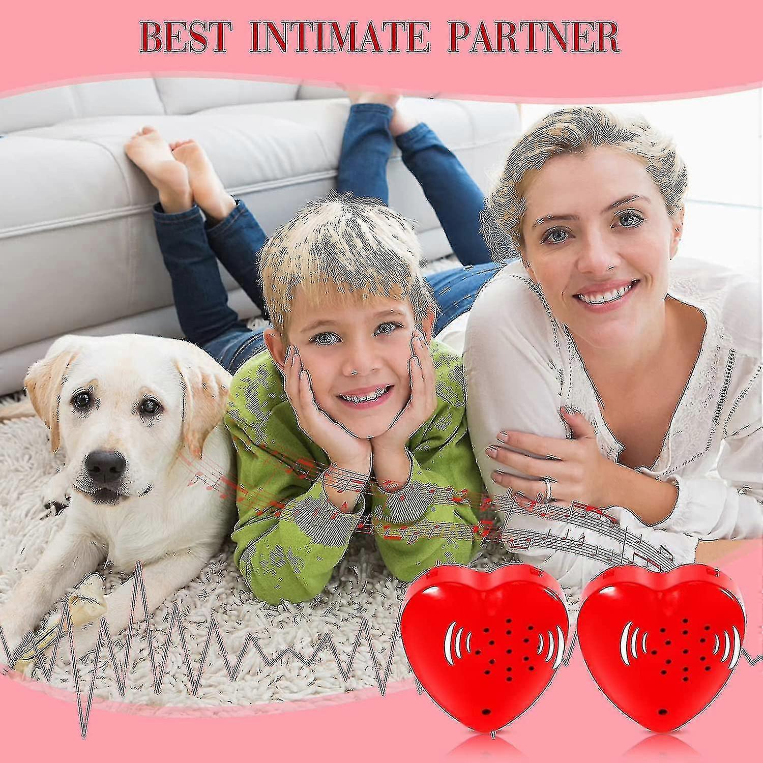 4 Pcs Voice Recorder Plush Animal Push Button Sound Recorder Bear Heart ...